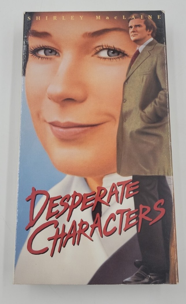 Desperate Characters: (VHS 1992) Shirley MacLaine, Kenneth Mars - VG ...
