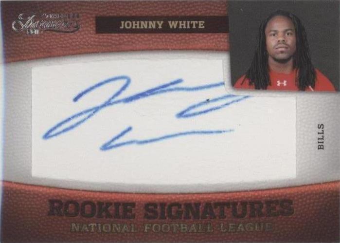 2011 Panini Timeless Treasures - Rookie Signatures Johnny White #171 / ...