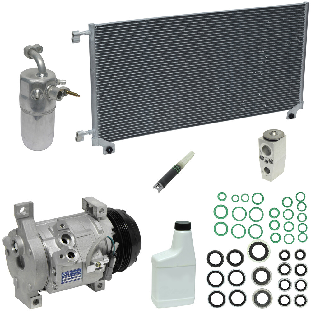 A/C Compressor Kit-Compressor-condenser Replacement Kit UAC KT 5417A ...