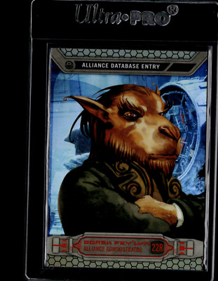 2014 Topps Star Wars Chrome Perspectives Refractor #22R Borsk Fey'Lya ...