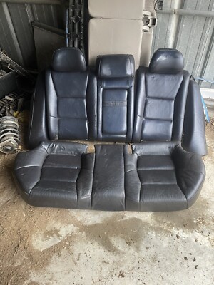 2005 2006 2007 Volvo S60R S60 Rear Seat Nordkap Blue Leather Back Bench ...