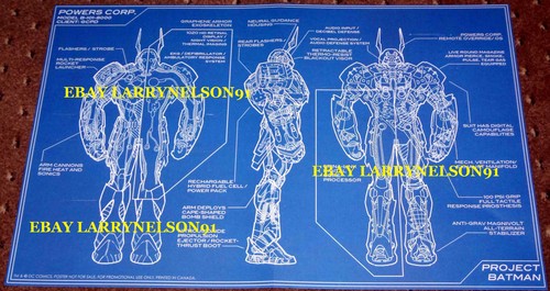 Batsuit Blueprints