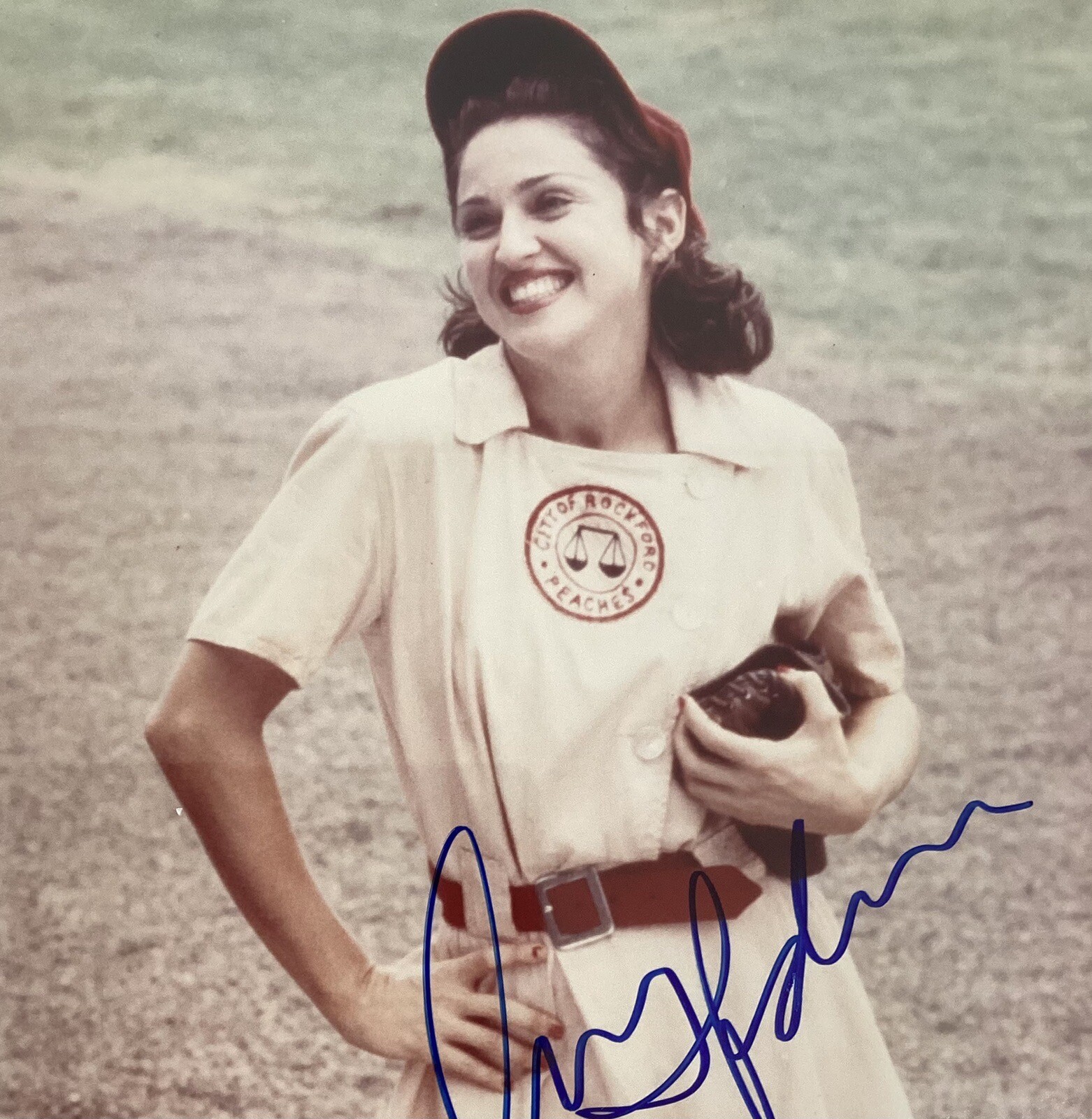 Madonna Signed Photo 8x10 Baseball Autograph League Of Their Own PSA ...