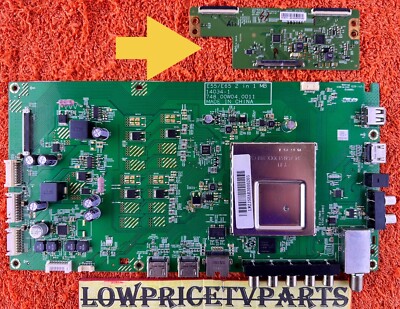 VIZIO E55-C2 Main /T-con Boards 75500W01C001, 55 6871L-3831A (Different ...