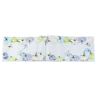 Boston International - Table Runner - Chinoiserie Pumpkins | eBay