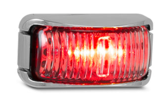 LED Autolamps Red Rear End Outline Marker - 42CRMB | eBay