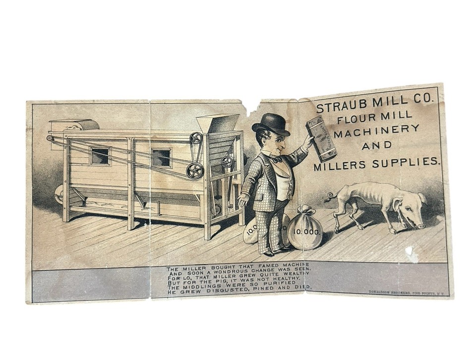 Metamorphic Snow Flake Middlings Purifier Millers Pig Fold Out Trade ...