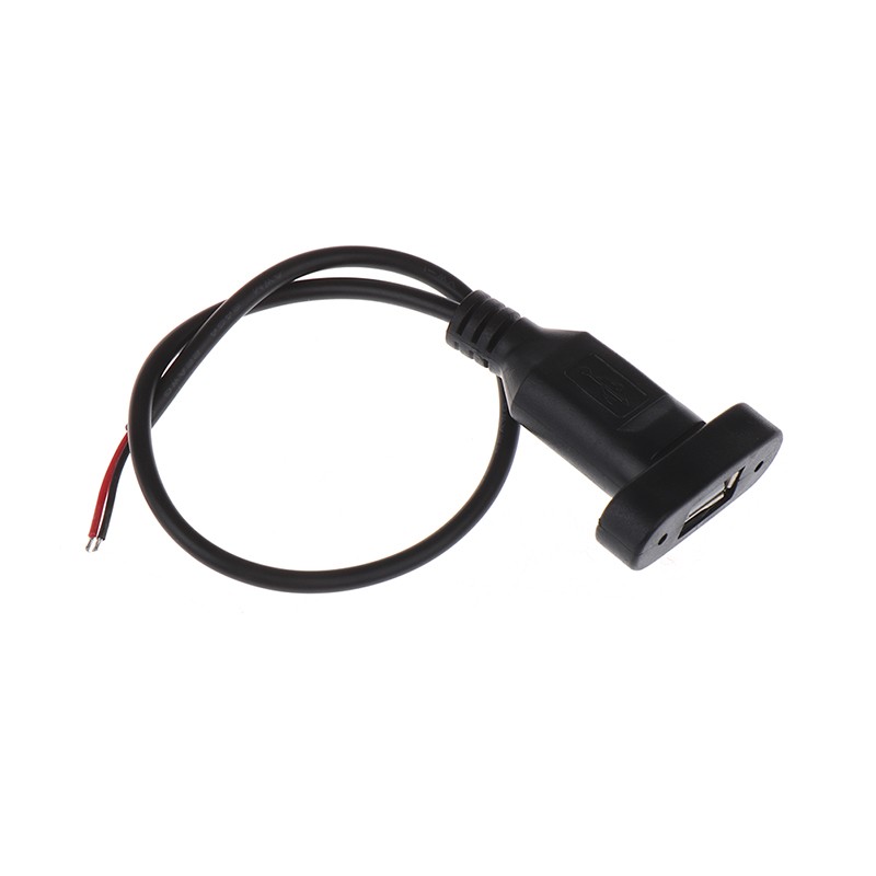 USB Type A Power Port Female Jacks Connector DIY Charging Socket USB-A ...