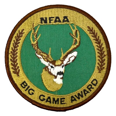 Vintage National Field Archery Association NFAA Big Game Award ...