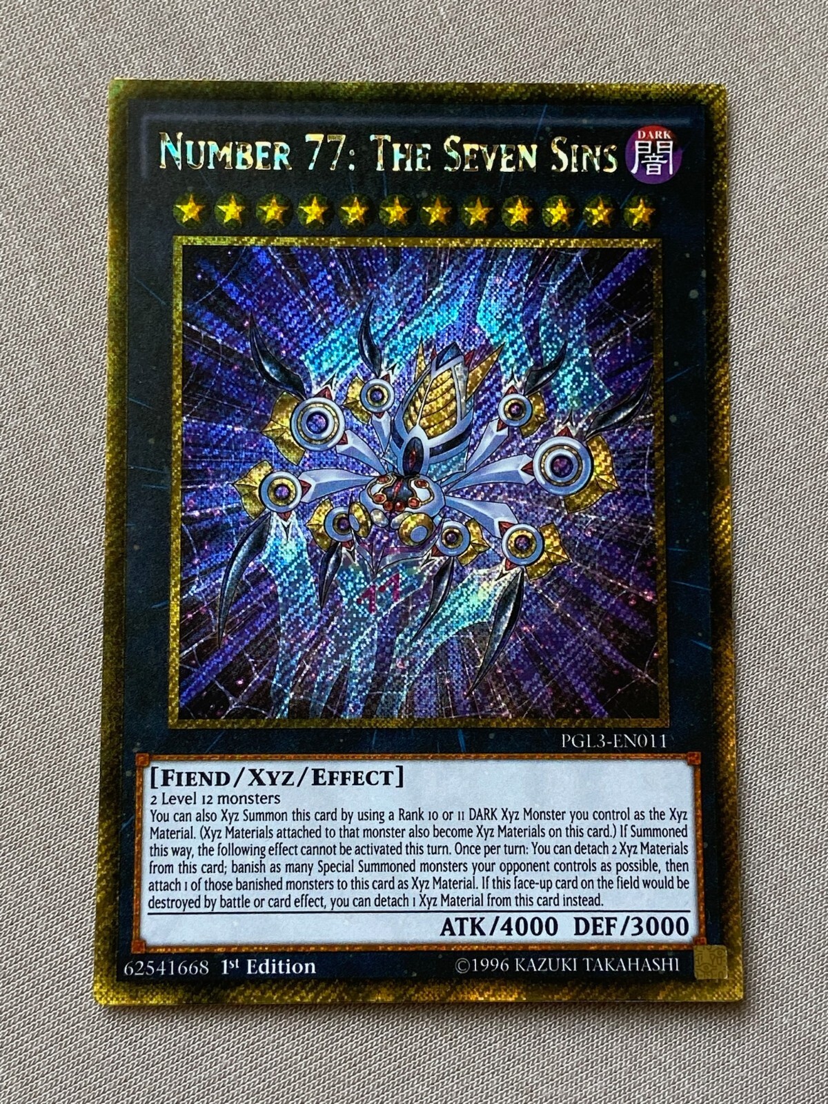 Yu Gi Oh Number 77