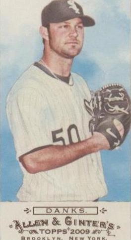 2009 Topps Allen & Ginter's - John Danks #261 Mini Allen & Ginter Back ...