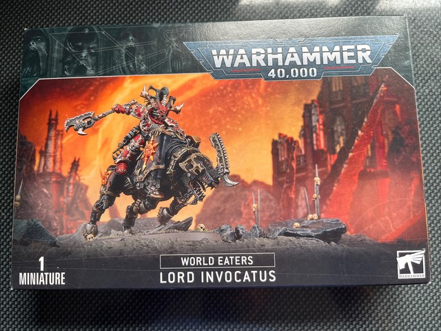 Games Workshop Warhammer 40K World Eaters Lord Invocatus Miniature ...