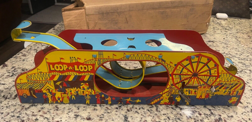 Vintage Loop The Loop Metal Toy No Car Wolverine Supply Company Circus ...