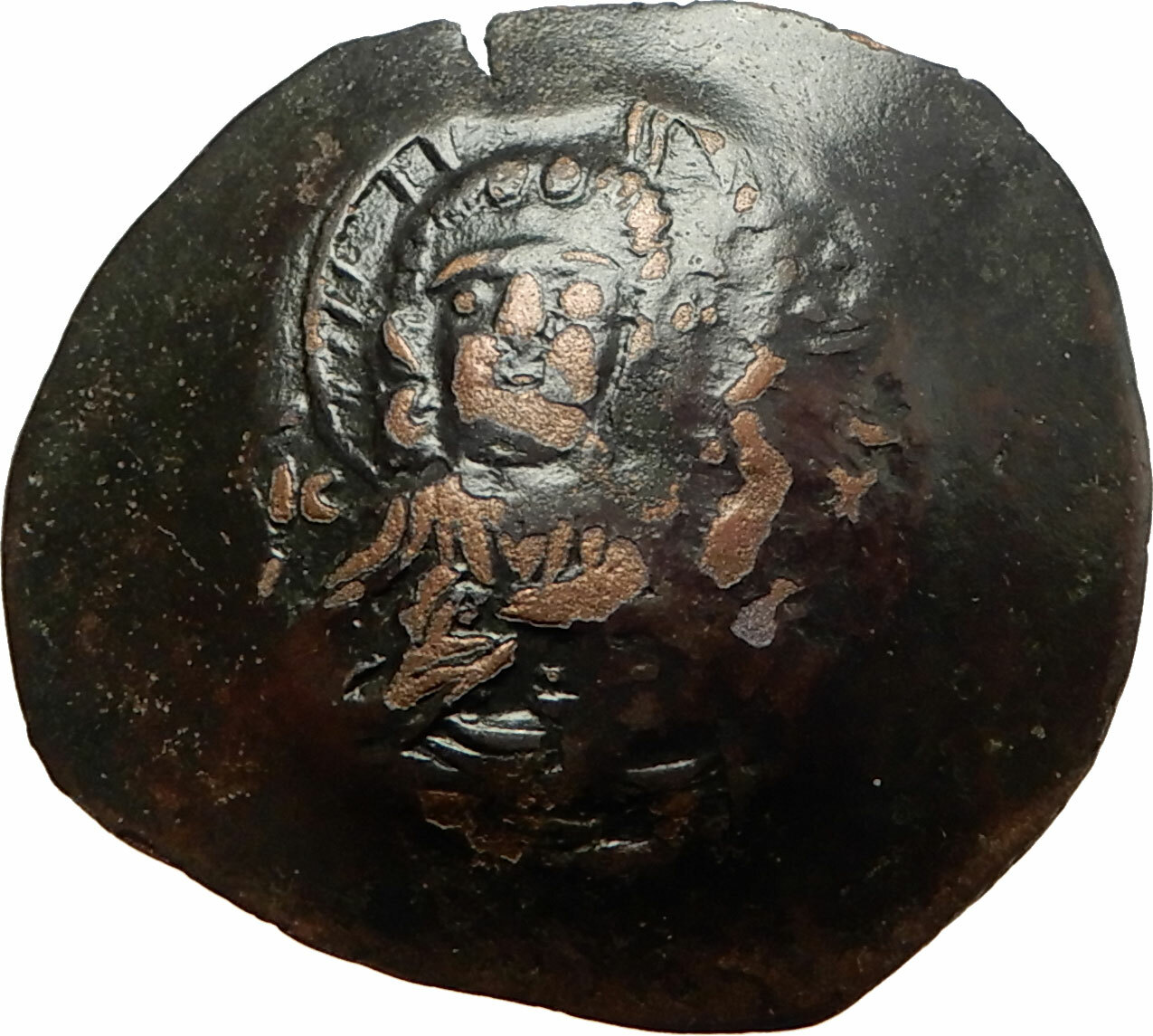 ALEXIUS III ANGELUS Authentic Ancient 1195AD Byzantine JESUS CHRIST ...