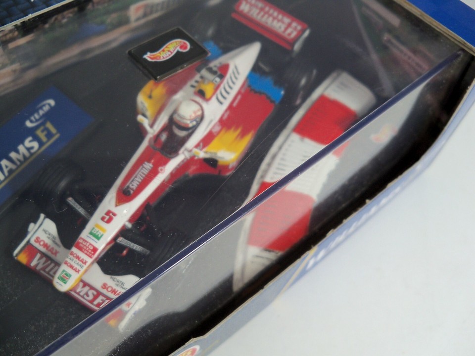 Hot Wheels Racing Team Williams F1 FW21 1999 NRFB Zanardi 1:43 NEW in ...