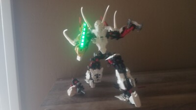 LEGO HERO Factory Witch Doctor (2283) with extra LIGHT UP BLINKING ...