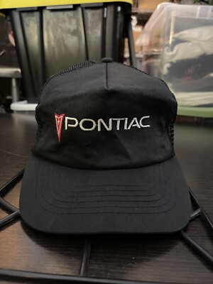 Vintage Pontiac Trucker Hat Made In USA Trans Am American Muscle | eBay
