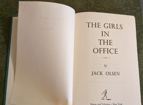 The Girls in the Office by Jack Olsen - rare hardcover book novel - 1972 | eBay