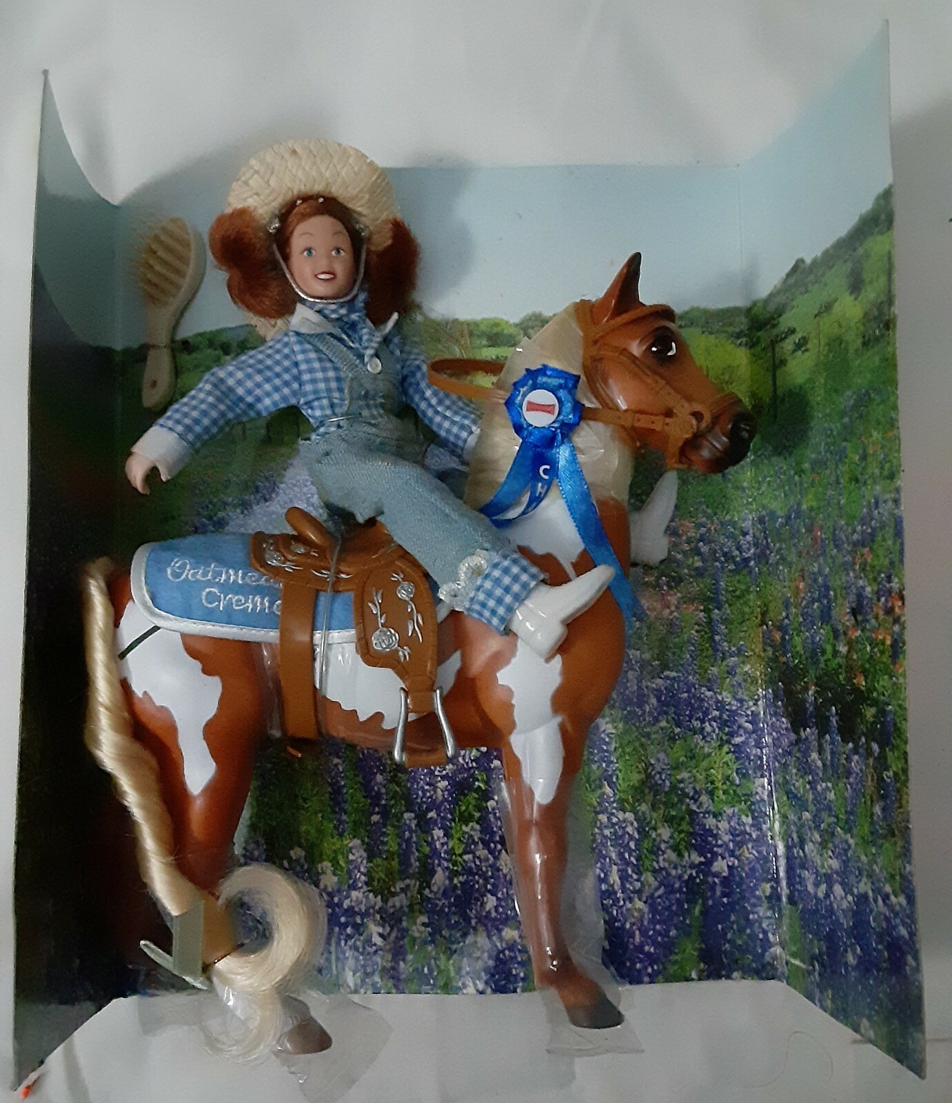 LITTLE DEBBIE WITH HER HORSE PINTO 2004 SPECIAL EDITION "THE WORLD OF ...