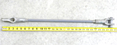 Used - Galvanized Steel & Fiberglass Guy Wire Strain Insulator Clevis ...