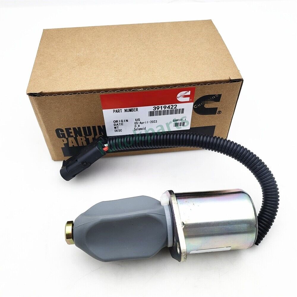 Fuel Shut Off Solenoid 3919422 For Cummins SA-4026-12 Valve 12V C & B 5 ...