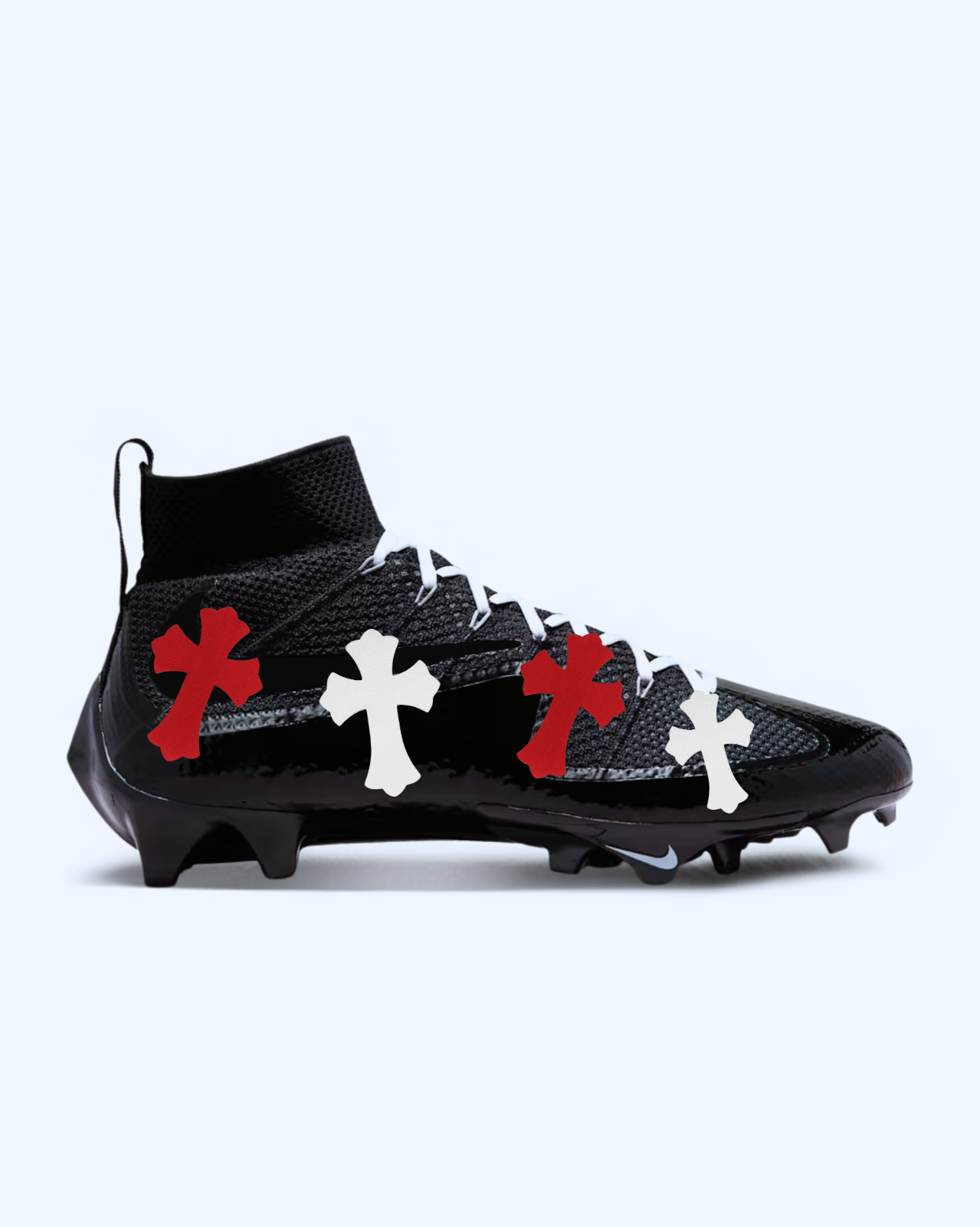 Chrome Hearts Inspired Nike Vapor Edge 360 Untouchable cleats | eBay