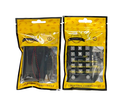 Lets Light Up Brick World LEGO LED Lighting Component Kit Packs #7 & #8 ...
