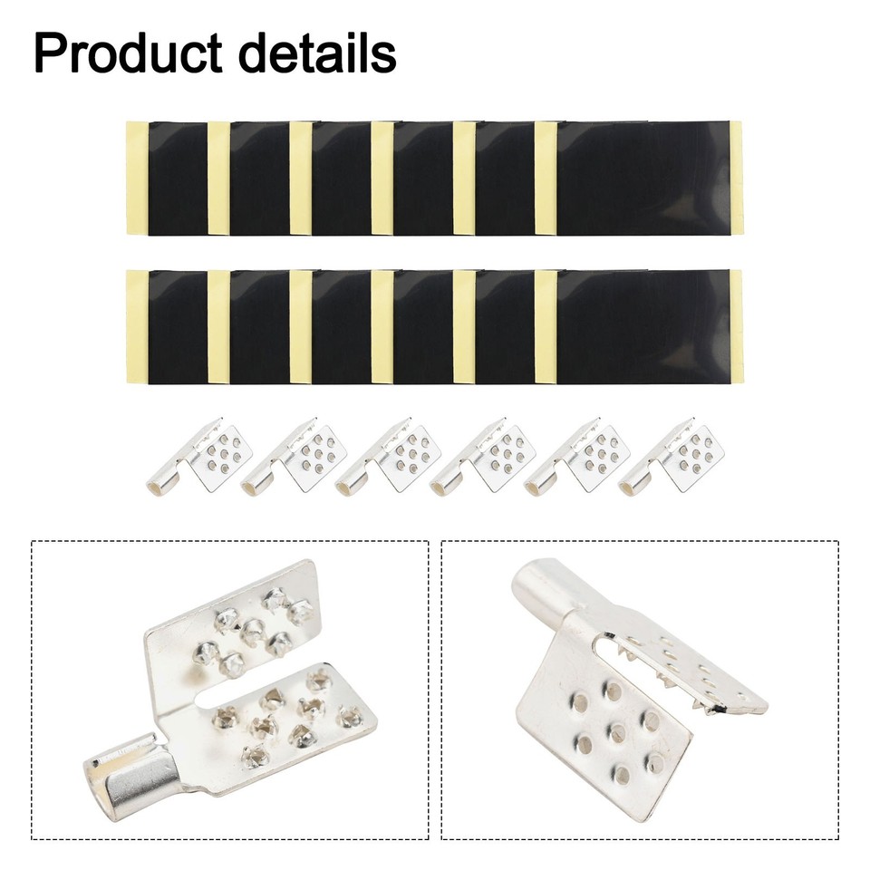 Clips and Mastic Set for Heating Film Secure Connection Copper Material ...