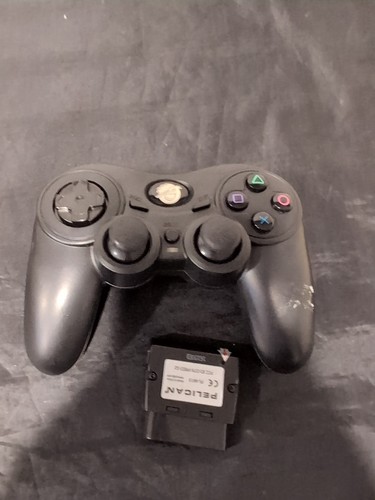 Pelican PL-6613 PlayStation 2 PS2 Wireless Controller w/ Receiver ...