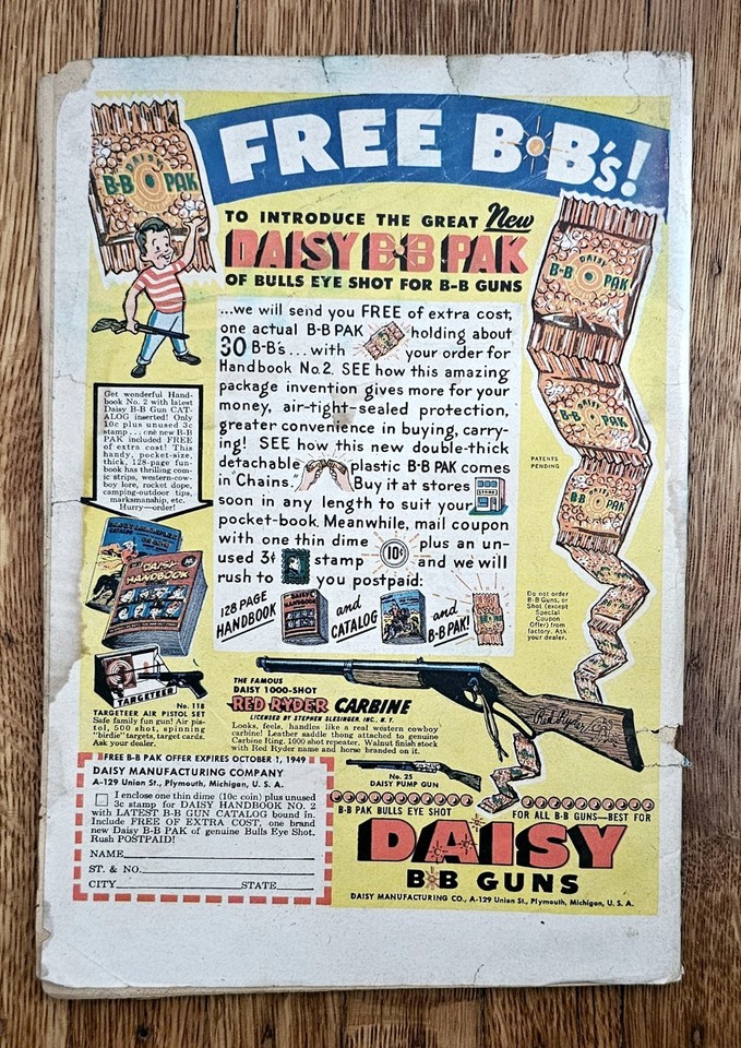 Captain Marvel Adventures #98 Sci-Fi Cover Fawcett Comics Low Grade ...