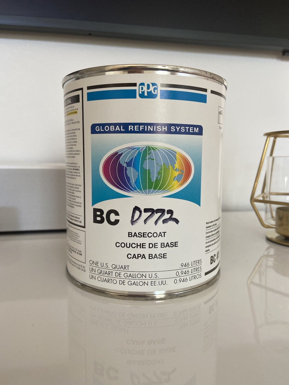 PPG Global D772 toner paint One QUART | eBay