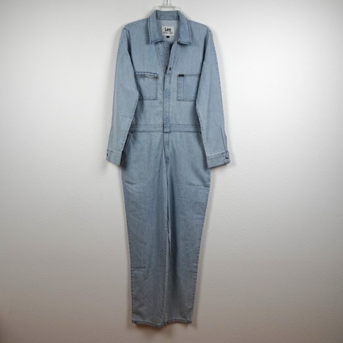 Lee Union Alls Jumpsuit Women's Size M Coveralls Blue Denim One Piece ...
