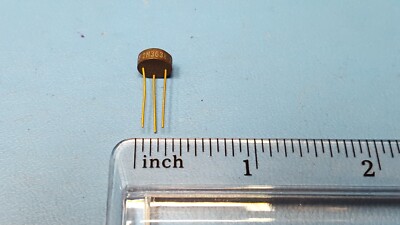 ( 2 pcs ) Small Signal Bipolar Transistor, 2N3638, Fairchild/CDC, Gold ...