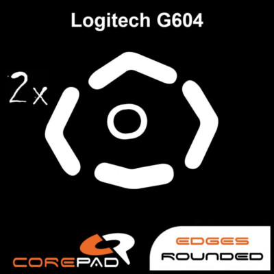 Corepad Skatez Logitech G604 Replacement Mouse Feet Hyperglides PTFE ...