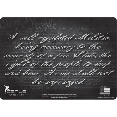 Cerus Gear 2ND Amendment Right To Bear Arms Pro Mat Handgun Gun ...