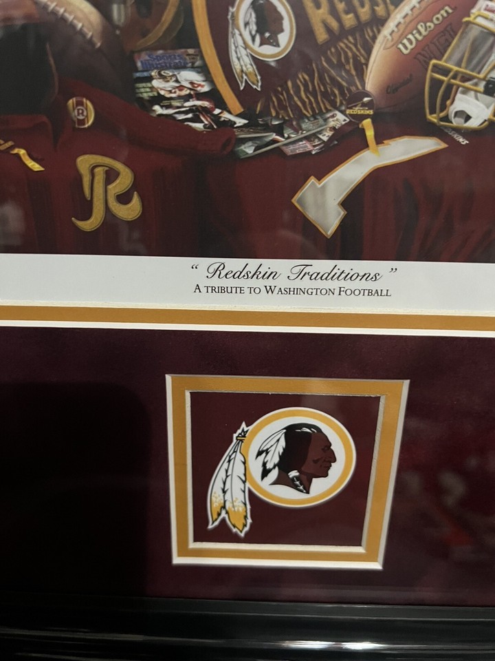Washington Redskins Traditions framed mini print | eBay