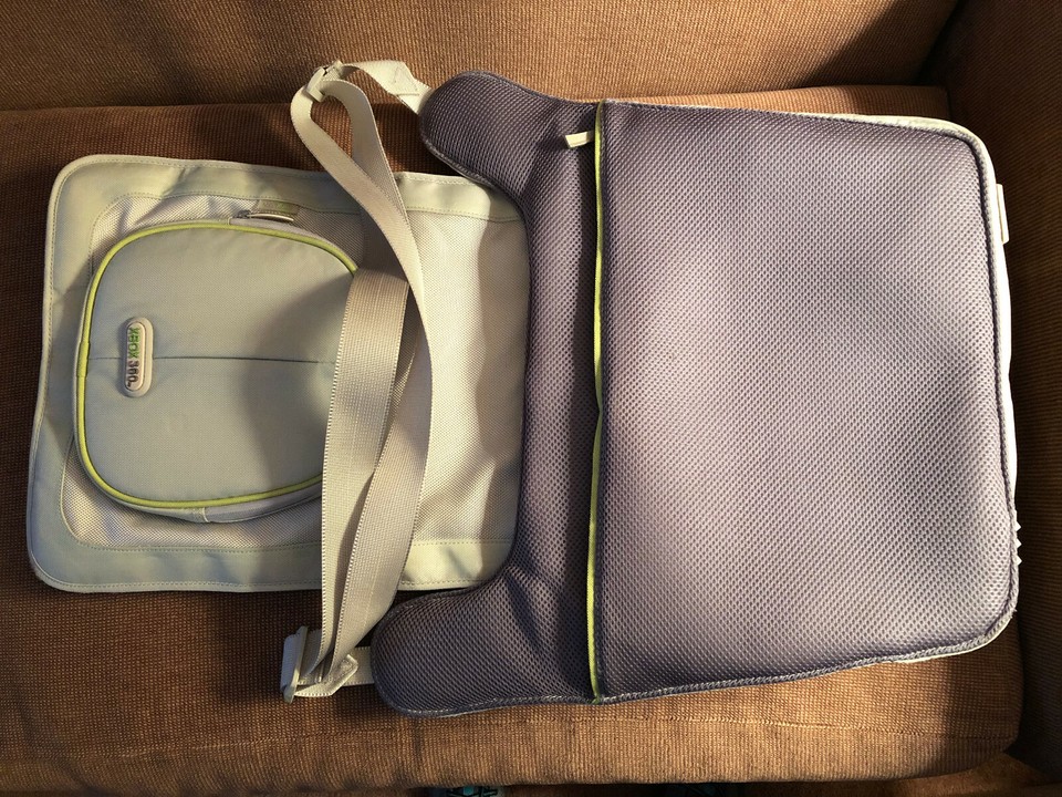 Xbox 360 Gray Grey Green Messenger Bag Padded Travel Carry Case | eBay
