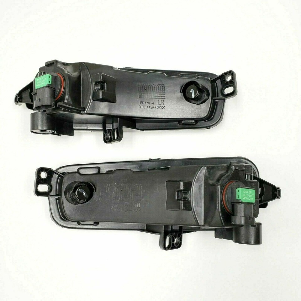 Fit 2015-2018 Ford Focus w/Bezels Bulbs Clear Lens New Fog Driving ...