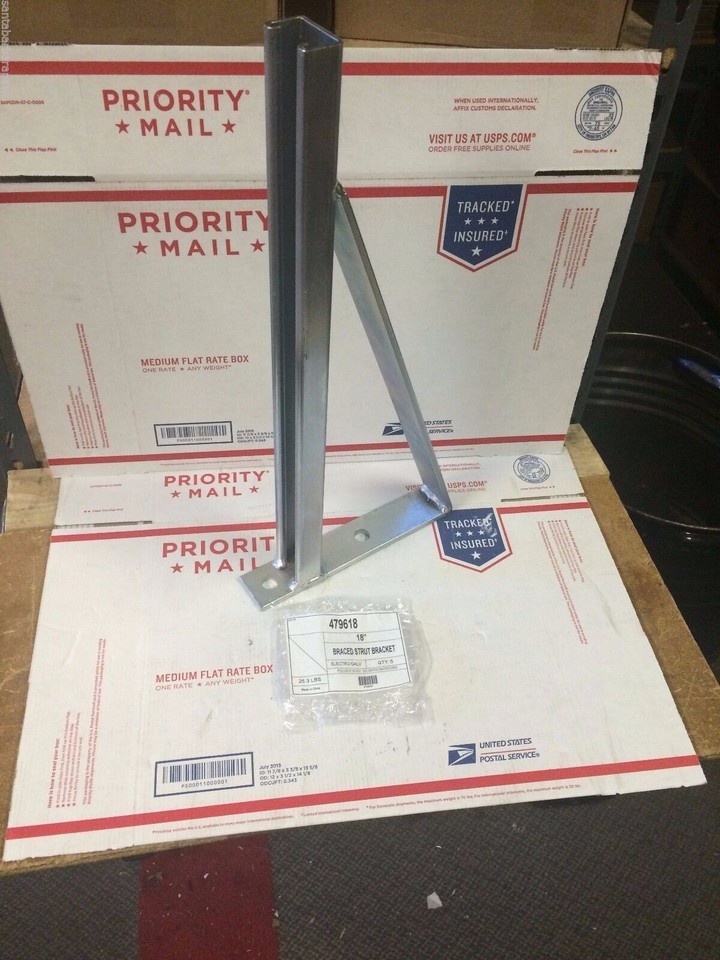 18" Cable Tray Bracket for Unistrut / B-Line Channel (Choose Qty) P2548 ...