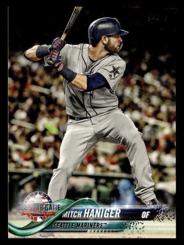 Mitch Haniger 2018 Topps Update #US236 Seattle Mariners BUY10GET5FREE ...