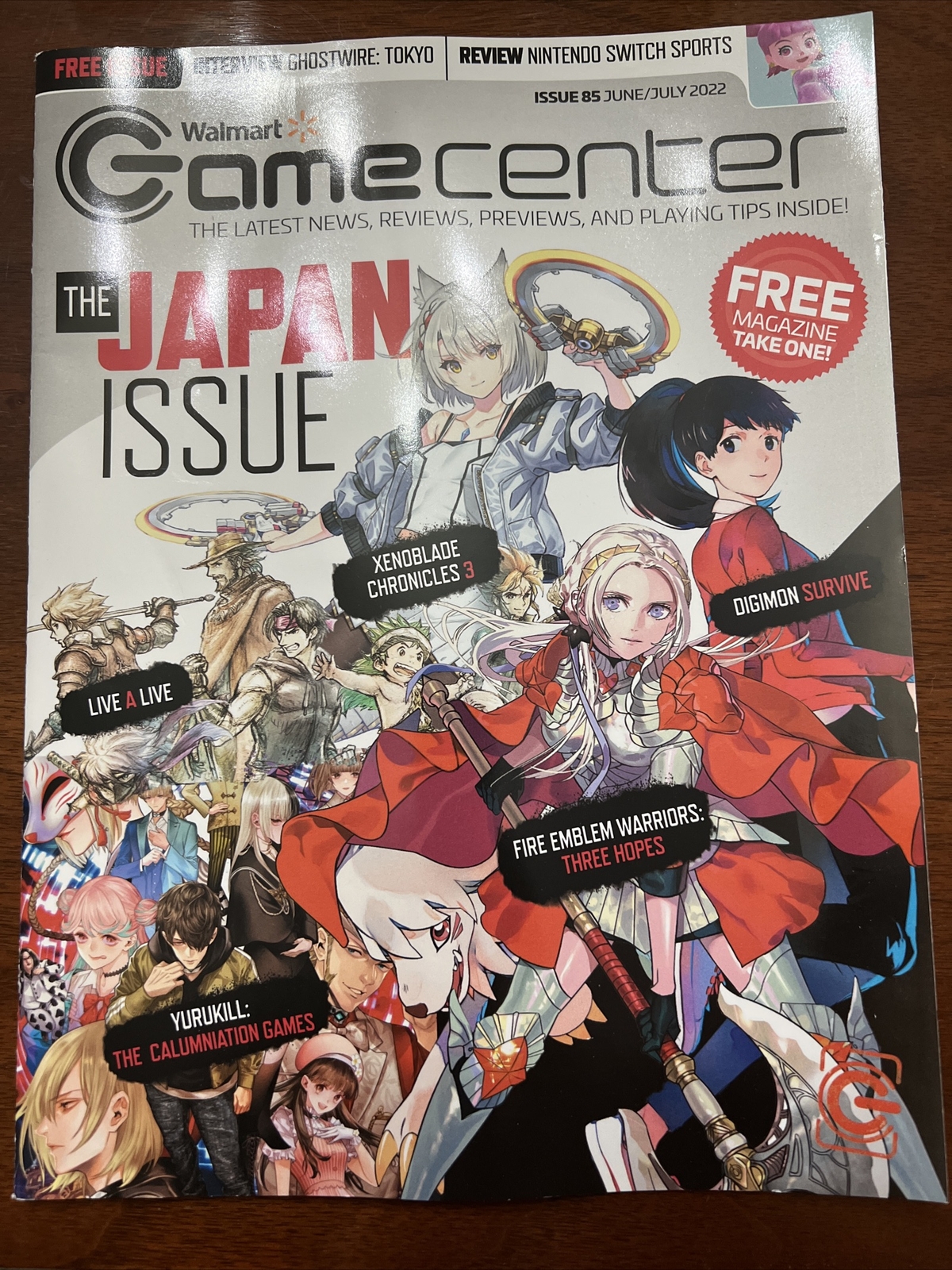 Gamecenter Walmart Magazine Issue 85 JUNE 2022 The JAPAN Issue ...