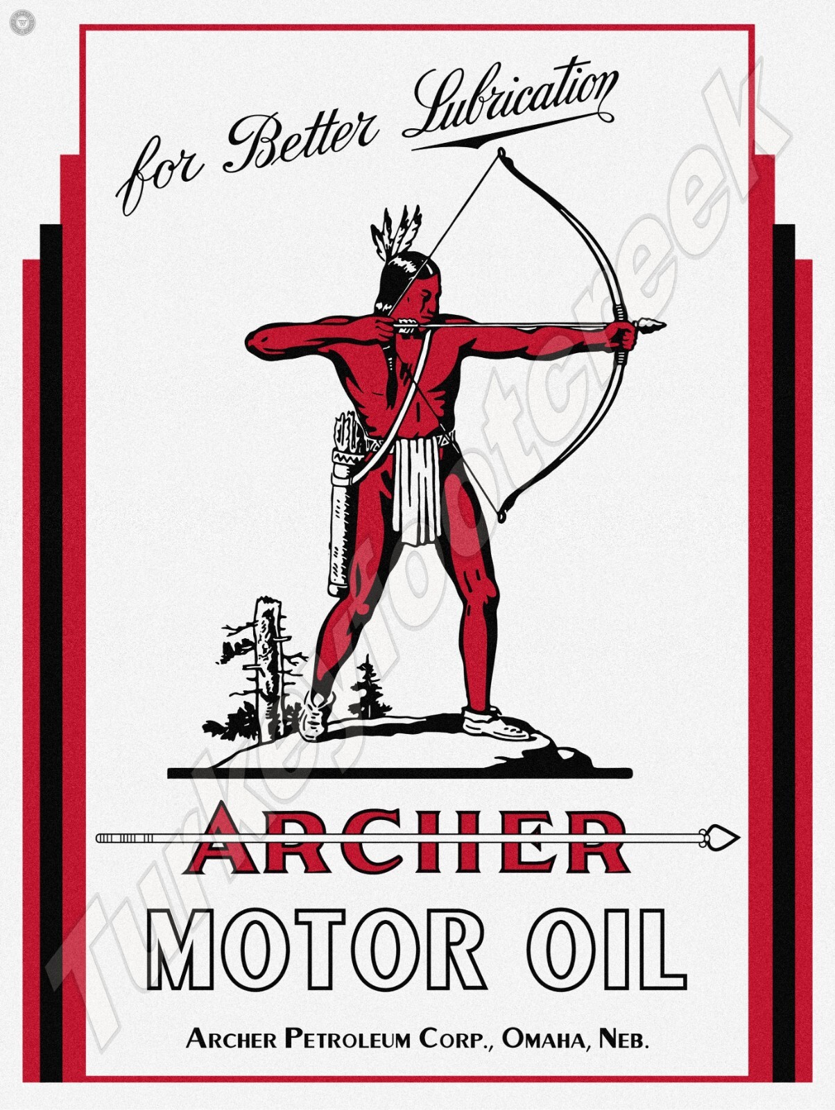 Archer Motor Oil 18" x 24" Metal Sign | eBay