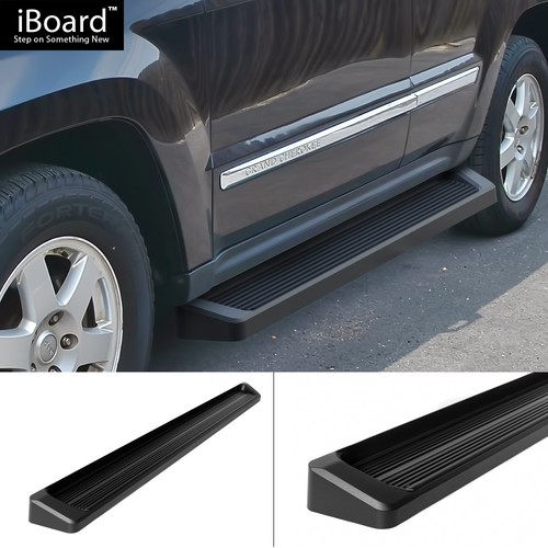 Premium 6" Black iBoard Side Steps Fit 05-10 Jeep Grand Cherokee ...