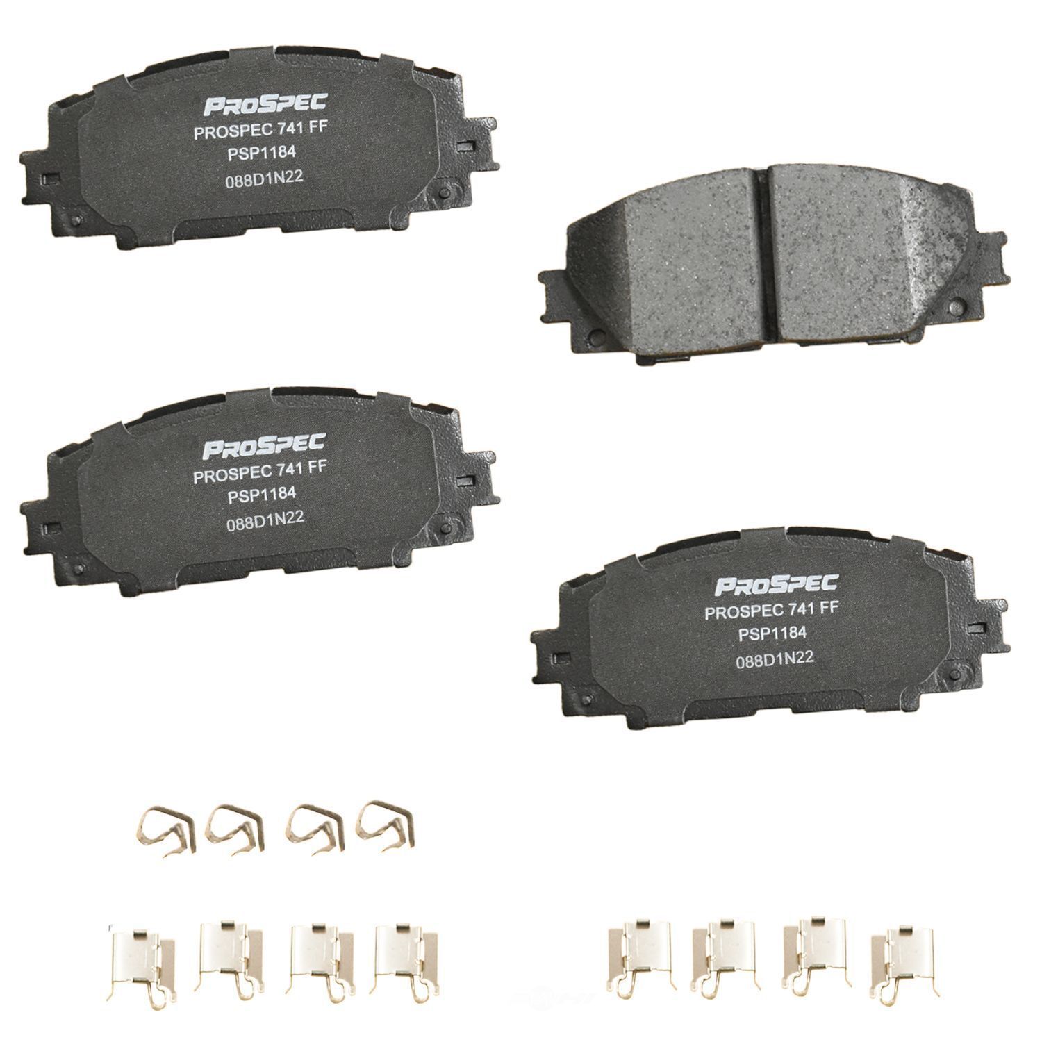 Disc Brake Pad Set-+ Ceramic PROSPEC PSP1184 for sale online | eBay