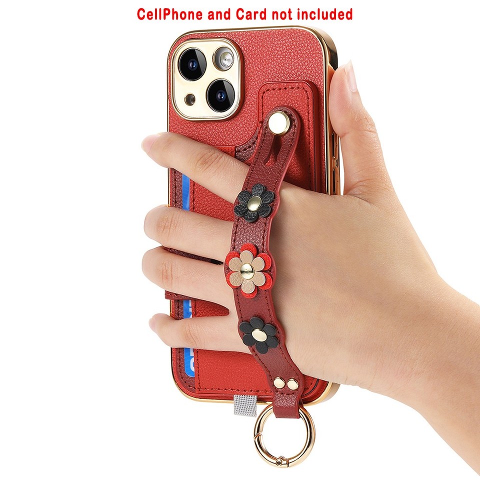 Stylish Electroplated Wrist-Strap Case for iPhone 16 Plus/Pro/Pro Max ...