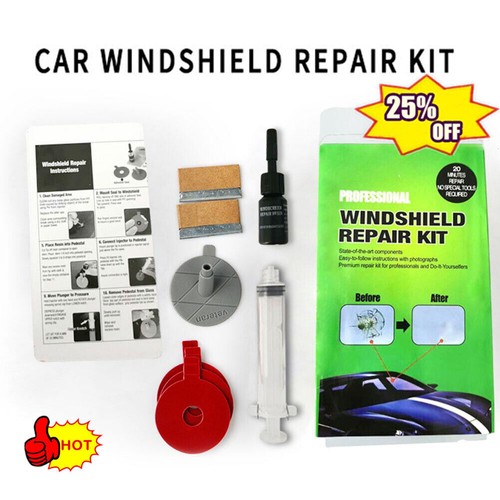 Glas Reparatur Set Windschutzscheiben Reparatur Autoglas Repair Kit-NEU ...