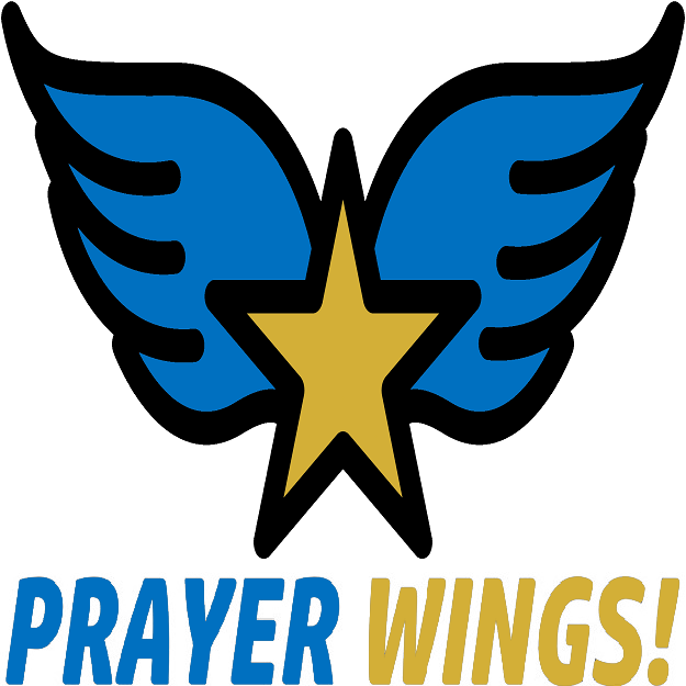 30 Custom Blue Prayer Star Wings Personalized Address Labels | eBay UK