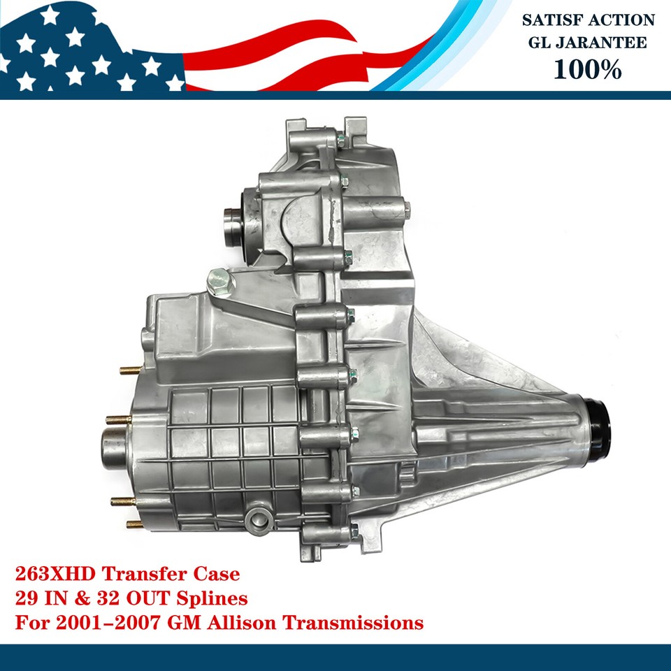 Rear Transfer Case NP263XHD Fits for 01-07 Chevy GMC 2500 3500 263XHD 6 ...