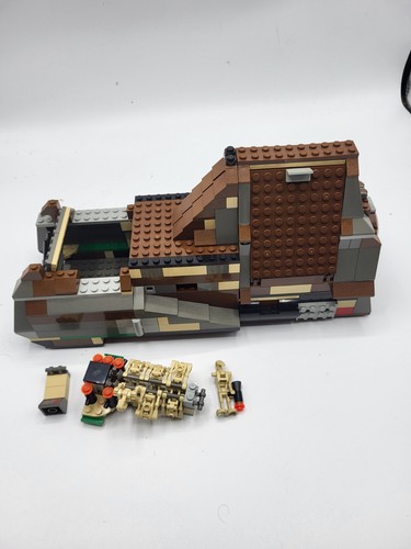 Vintage Lego Star Wars Trade Federation MTT 7184 Incomplete Set AS IS ...