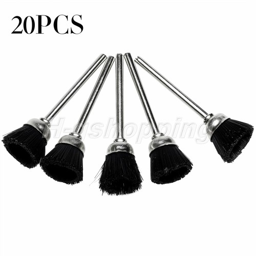 20pcs Nylon Cup Buffing Polishing Wire Wheel Brushes Grinding Power ...